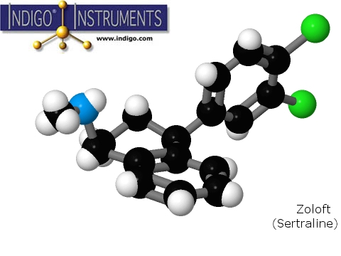 Sertraline Chemical Structure