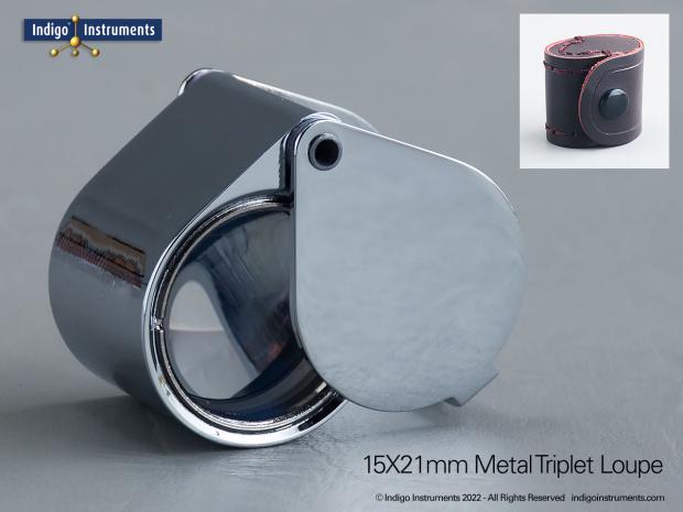 Hand Lens Magnifying Loupes-Folding Geology Magnifiers Metal & Plastic
