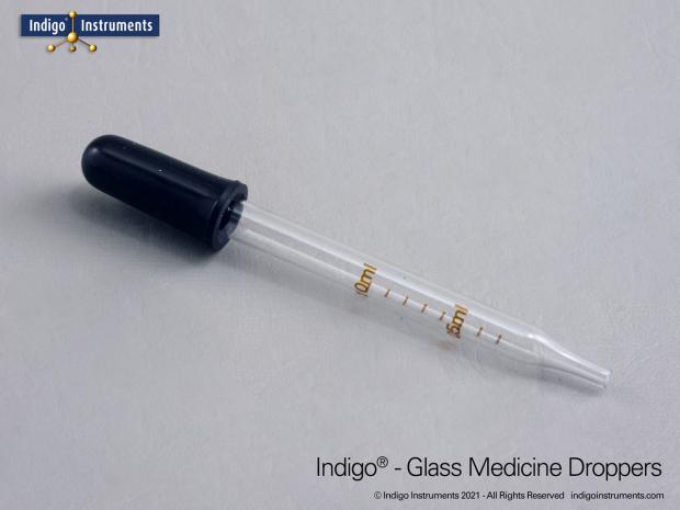 1mL Medicine Eye Dropper, Calibrated in 0.1mL Steps; Small Dose Infant ...