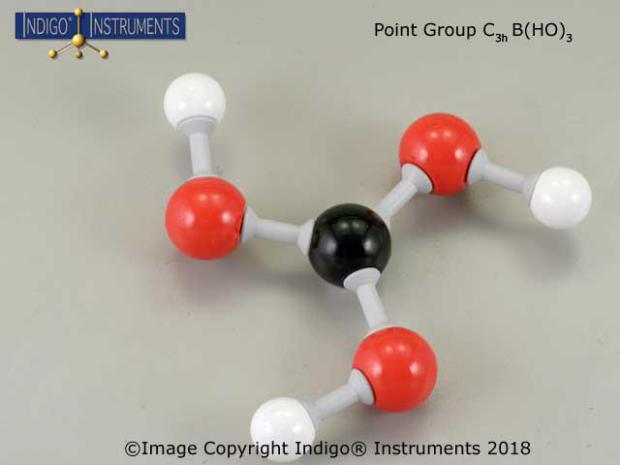 Point Group Oh SF6, Indigo Molecular Symmetry Model Set