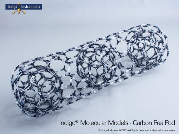 Carbon Nanotube Structure Molecular Model Kit, Single Wall, from Indigo