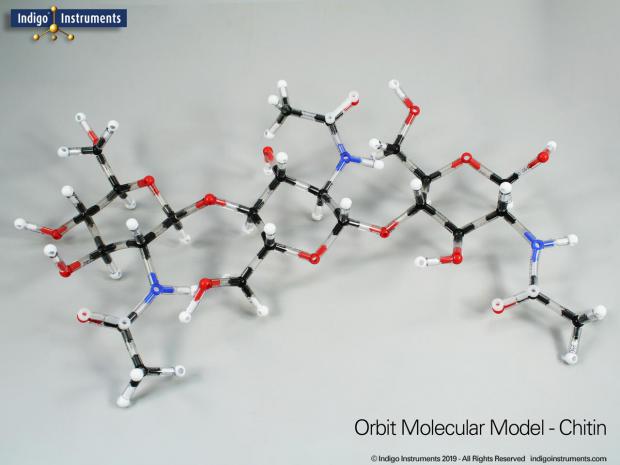 Orbit sugar structures molecular model kit