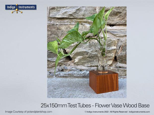 Glass Test Tube 25x150mm, Rounded/Rim, 50ml/1.7oz