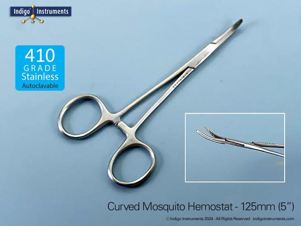 Hemostats-Locking Forceps-Curved or Straight Steel