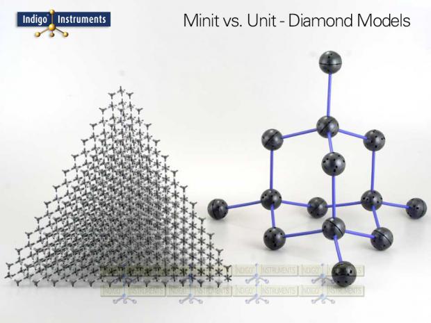 Unit Diamond, 3 Layer 14 Atoms; 375mm Tall