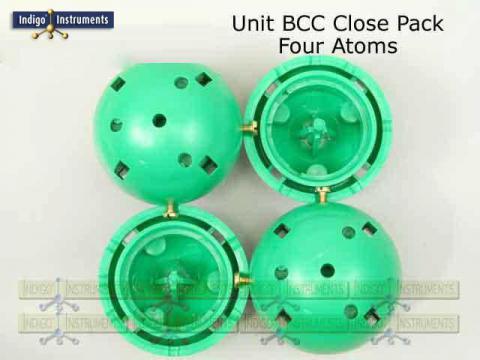 Unit 4-4-4 Body Centered Close Pack Model