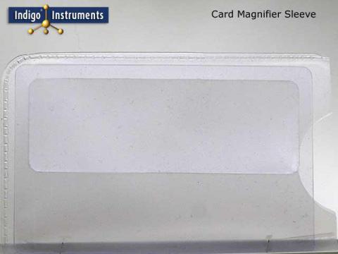 Credit Card Magnifier Sleeve