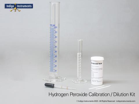 Hydrogen Peroxide Calibration/Dilution Kit, Indigo