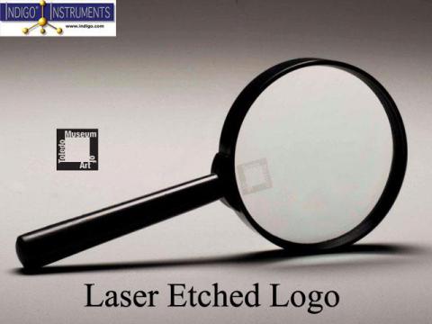 Magnifier, 75mm (3"), 2.25X glass lens, plastic handle