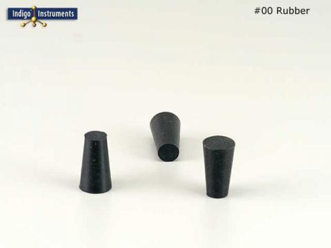 Small Rubber Stopper, Tapered, Size #00