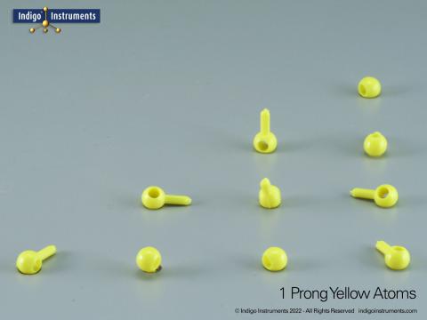 Atom, Orbit, S "a", yellow, 1 prong