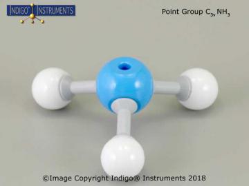 Point Group Oh SF6, Indigo Molecular Symmetry Model Set