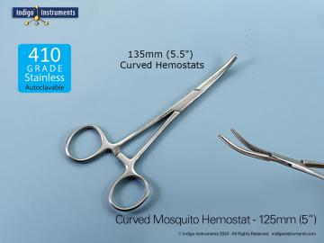 Hemostats-Locking Forceps-Curved or Straight Steel