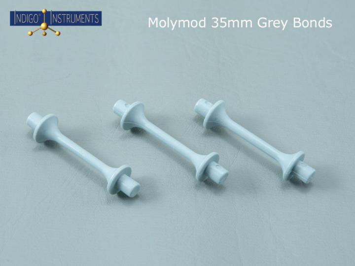 Molymod 35 mm Grey Double-triple Covalent Bond (pi) from Indigo ...
