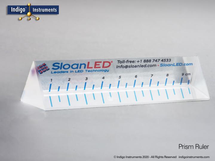 Glass prism, 100x25mm equilateral, BK7, (4x1")