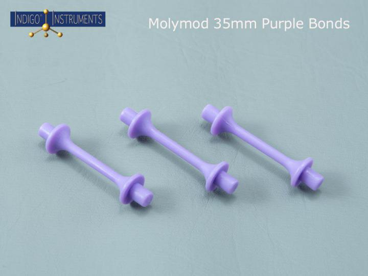 Bond, Molymod, purple (H bond, VanderWaals), 35mm