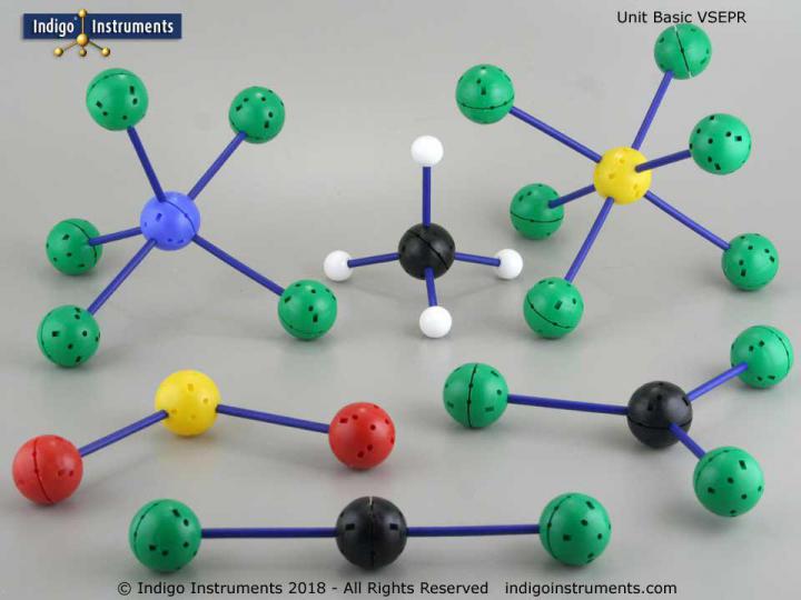 Molecular Geometry and VSEPR Theory Molecular Models from Indigo