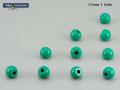 Univalent Halogen Atom, 17mm, Green, 1 Hole, Molymod MA-111