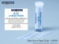 Blue litmus paper-acid test; 100 strips vial, Indigo