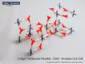 Rutile Molecular Model Kit, 74 atoms, 120 bonds