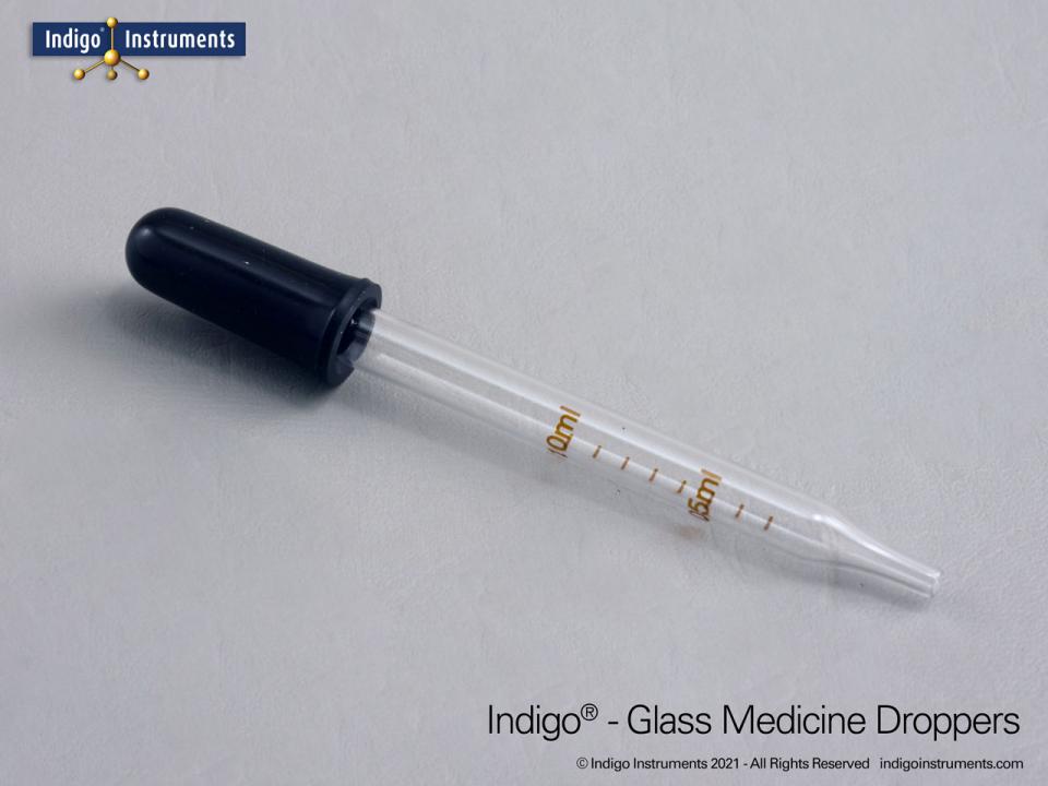 1mL Medicine Eye Dropper, Calibrated in 0.1mL Steps; Small Dose Infant ...