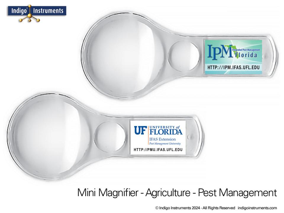 Magnifier, dual 45,19mm (2,3/4") 3X/6X plastic handle