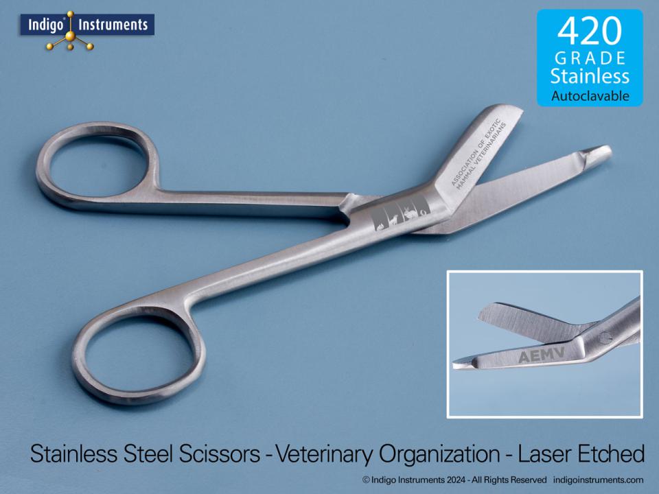 Scissors, lister bandage 135mm (5.5"), stainless,