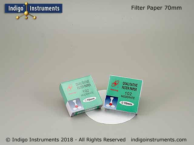 Petri Dish Filter Paper, 100 7cm Discs for Qualitative Filtration