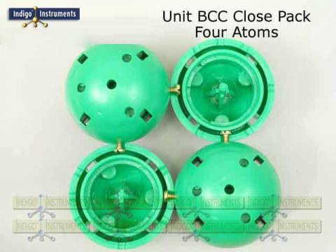 BCC Crystal Lattice Structure Model, Close Packed Style